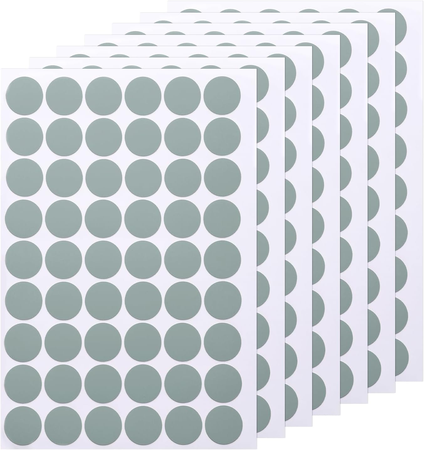 Amazon.com: uxcell 7 Sheets/378PCS Self Adhesive Screw Hole Stickers, 2 ...