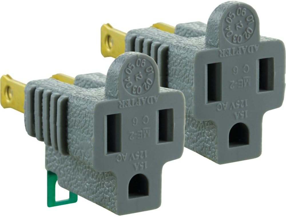 Amazon.com: Ge Ground Adapter 2pk Size Ea : Tools & Home Improvement