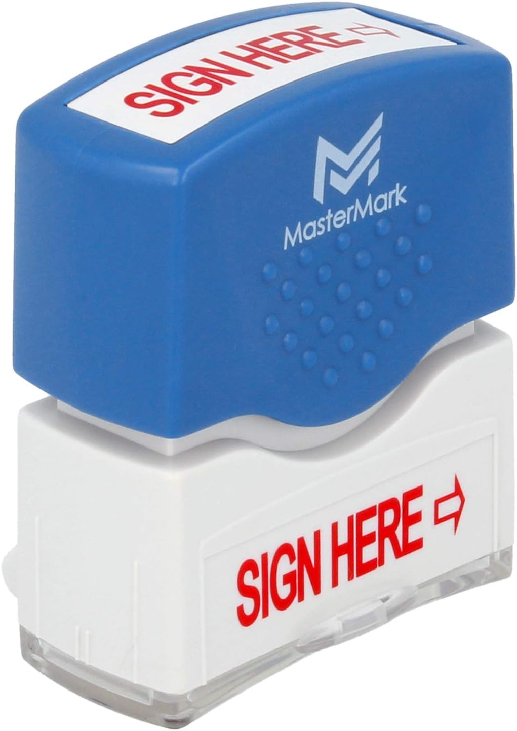 Amazon.com: MasterMark Premium Pre-Inked Office Stamp (Sign Here)
