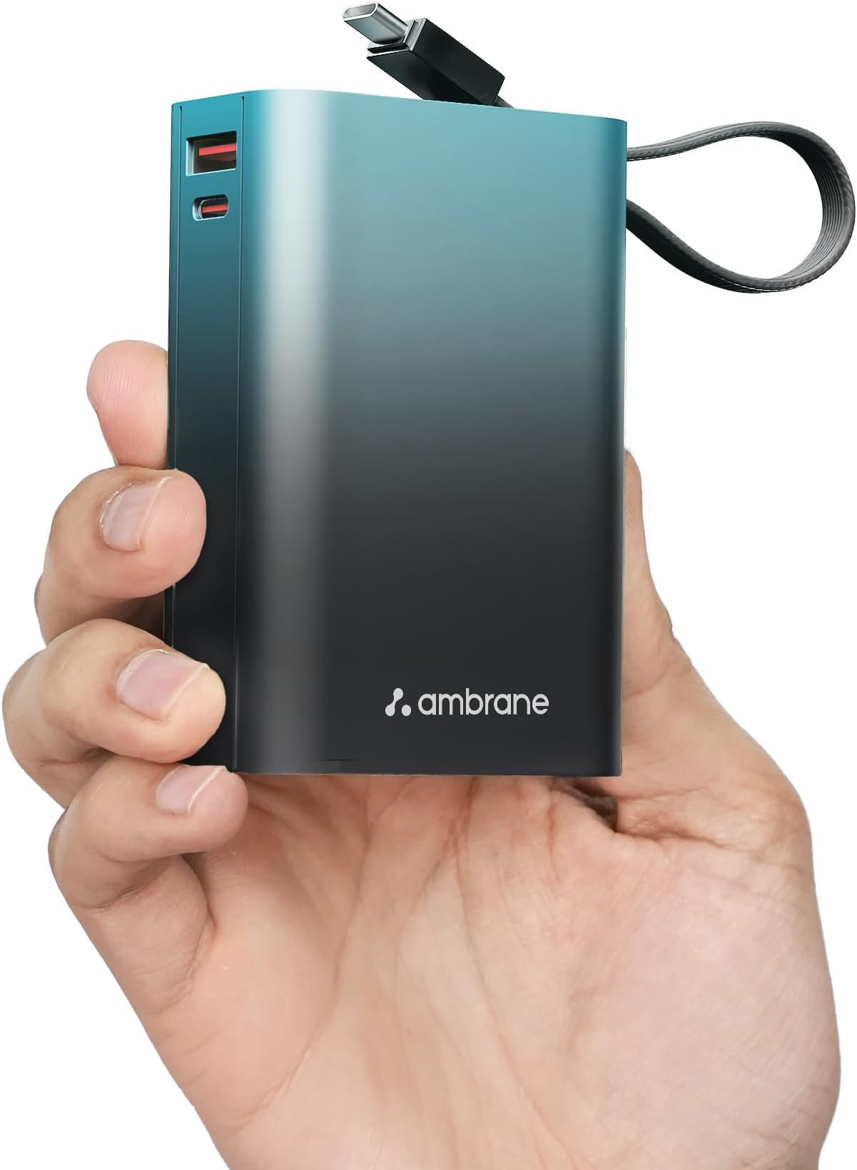 Ambrane 27000mAh Powerbank, 22.5W Fast Charging, Triple Output (2 USB ...