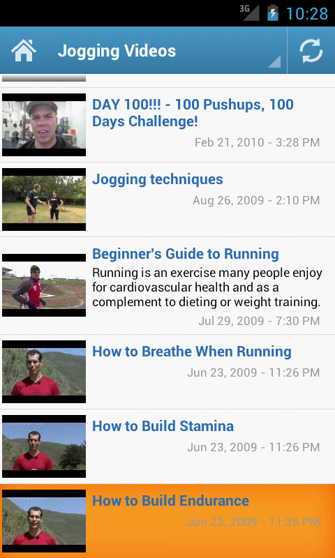 Jogging Guide - App on the Amazon Appstore