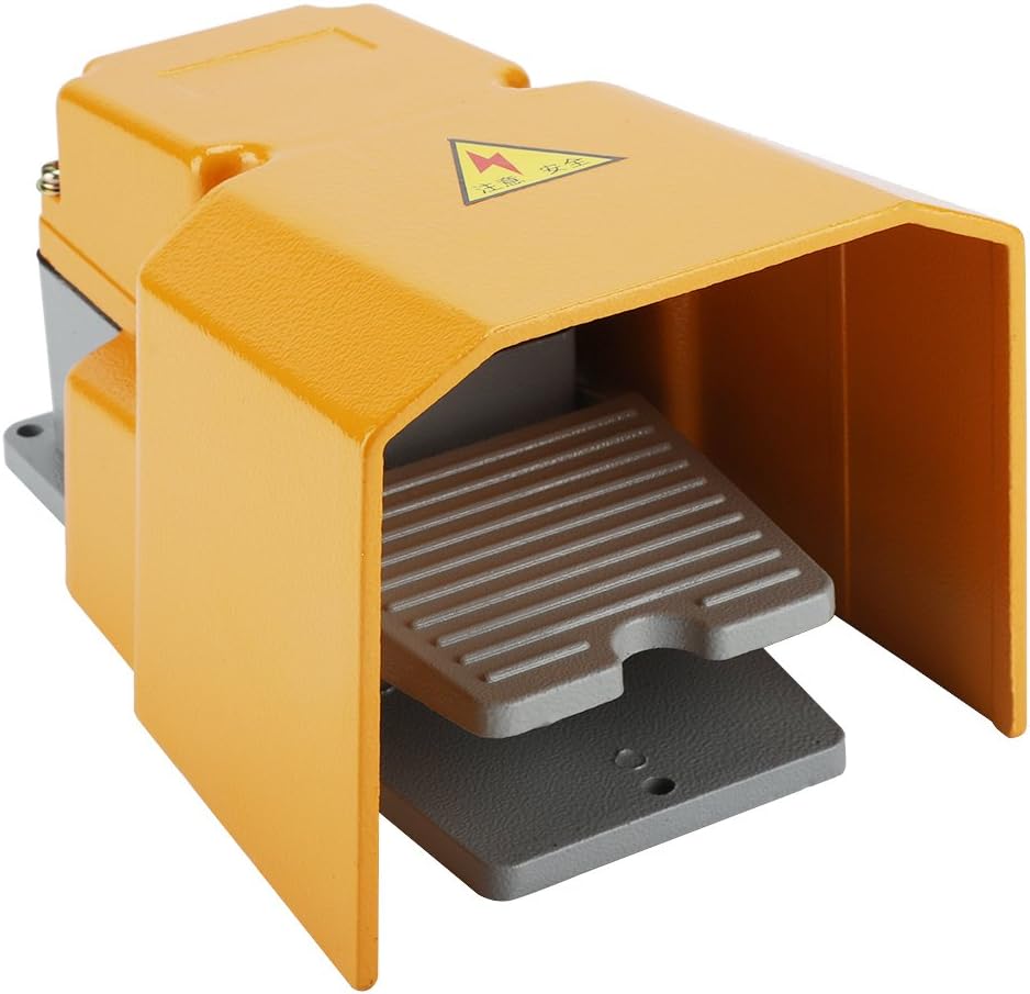 Amazon.com: TFS-1 AC 250V 10A SPDT NO NC Antislip Momentary Electric ...