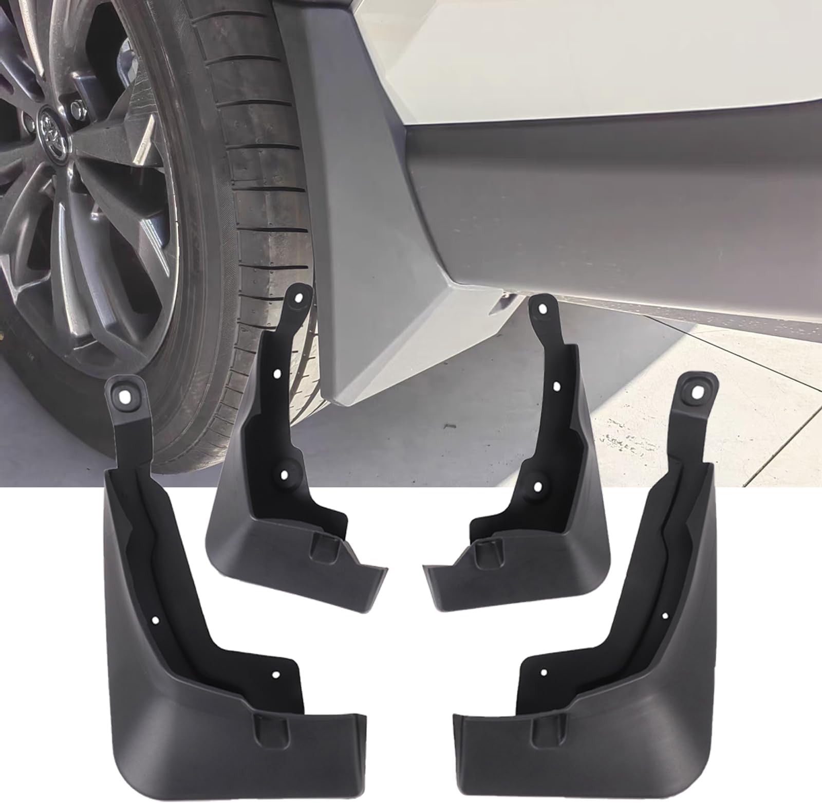 Amazon.com: MRIKOL Mud Flaps Compatible with Toyota RAV4 2019-2024 ...