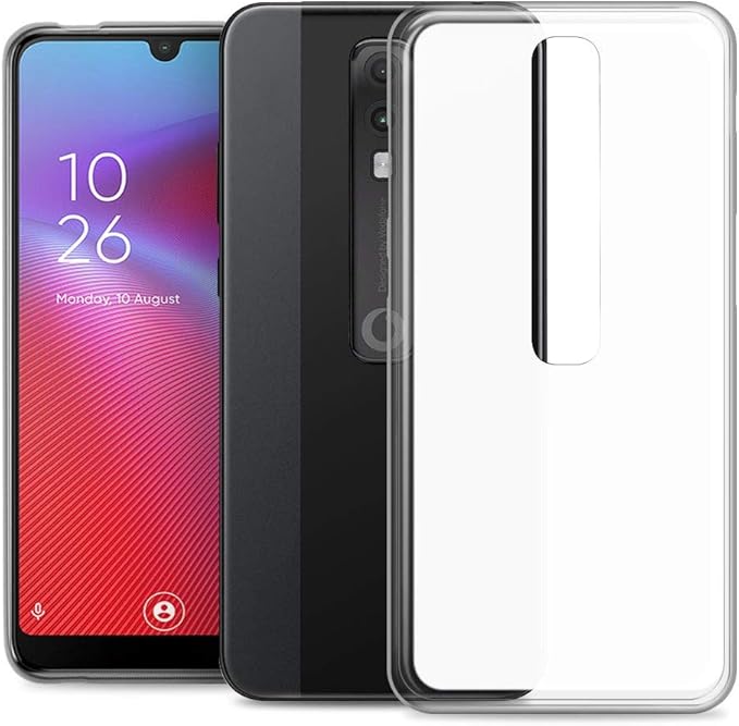 PIXFAB Case For Vodafone Smart V10 VFD730, Smoked Clear Premium Ultra ...