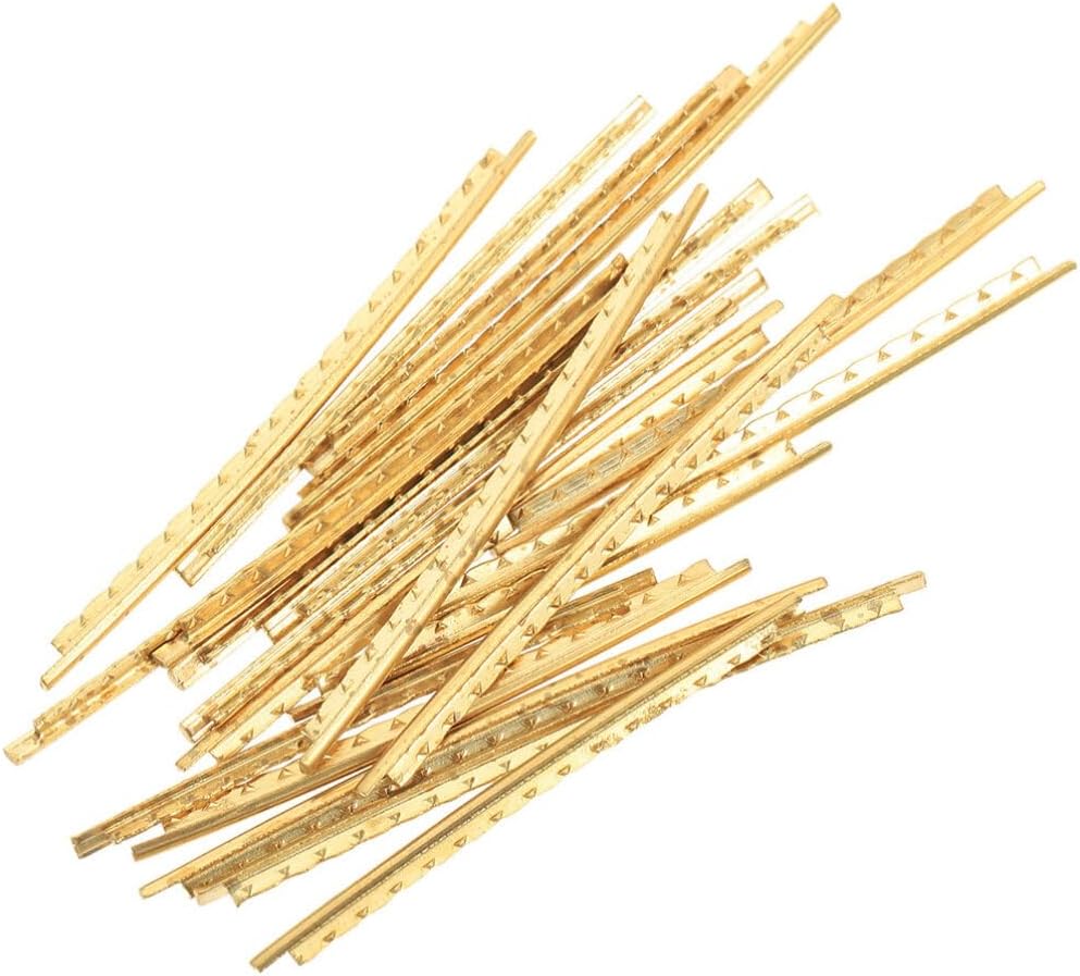 Amazon.co.jp: Milisten 20pcs Guitar Scale Frets Folk Guitar Small 4 ...
