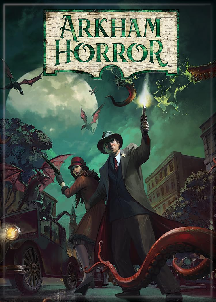 Amazon.com: Ata-Boy Arkham Horror Card Game Box Art 2.5" x 3.5" Magnet ...