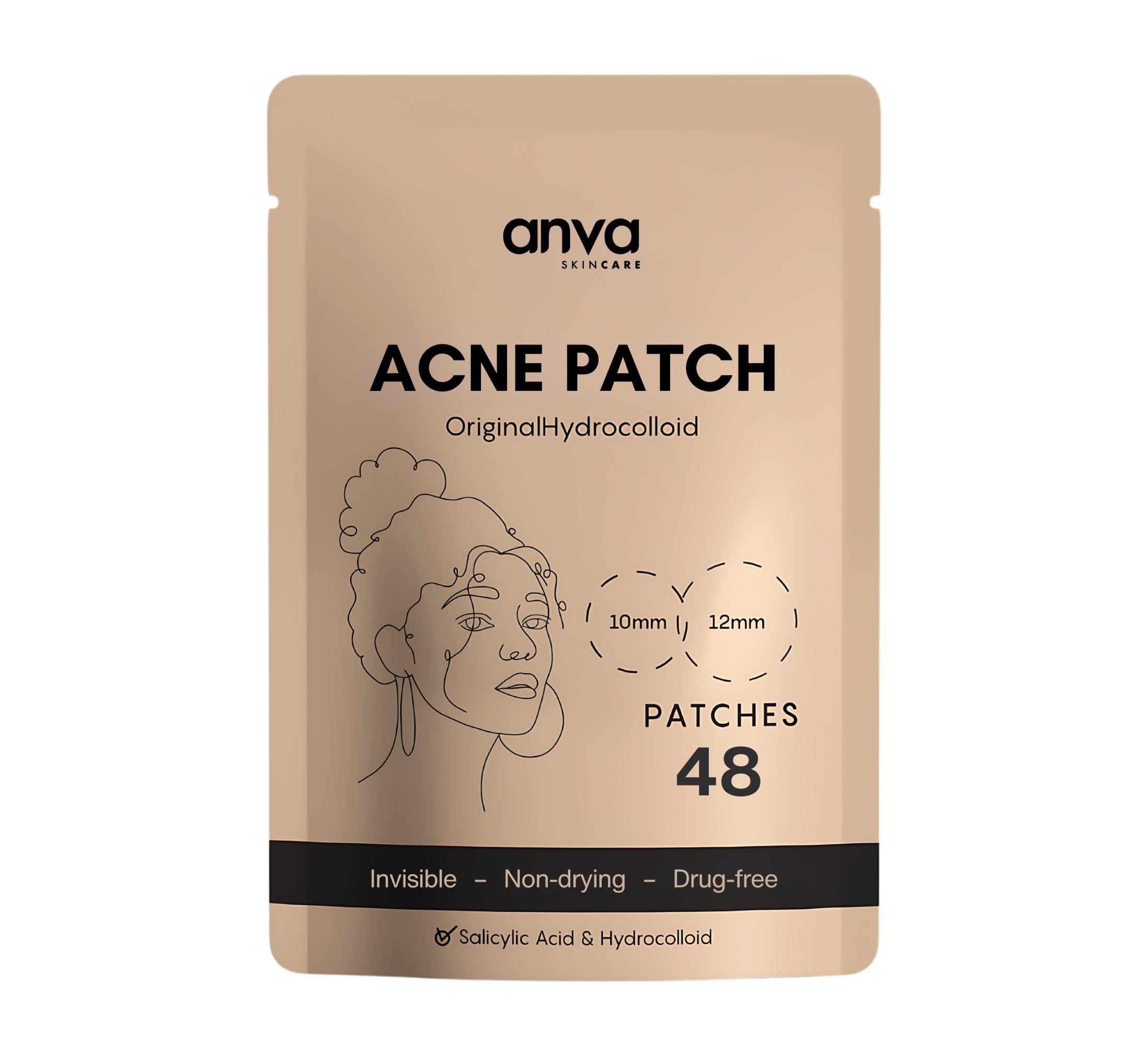 Amazon.com: Acne Patches with Salicylic Acid - Invisible Pimple Patches ...