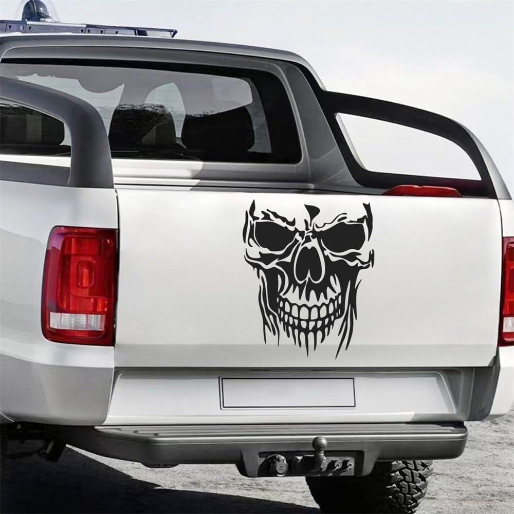 Amazon.com - 3D Skull Car Decals Skull Car Hood Stickers for Auto,Truck ...