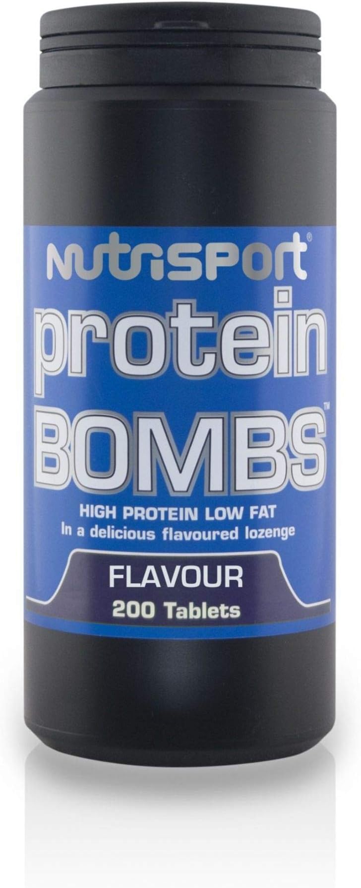 Amazon.com: Nutrisport Protein Bombs Chocolate 200 Tablets : Health ...