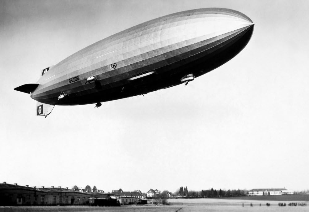 Amazon.com: The Hindenburg Nthe German Zeppelin Airship The Hindenburg ...