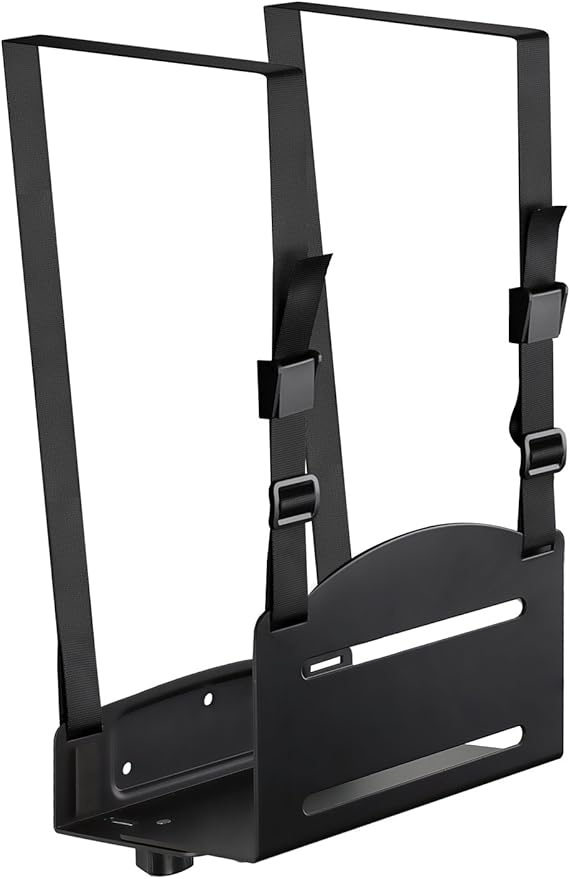 Mount-It! CPU Wall Mount Bracket, Desktop Computer Tower Holder with ...
