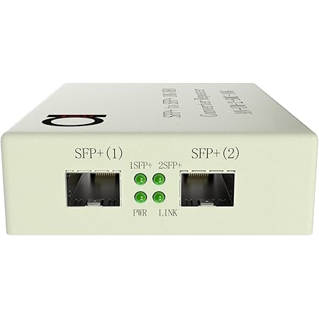 Amazon.com: 10G SFP+ to SFP+ Fiber to Fiber Media Converter - 10G OEO ...