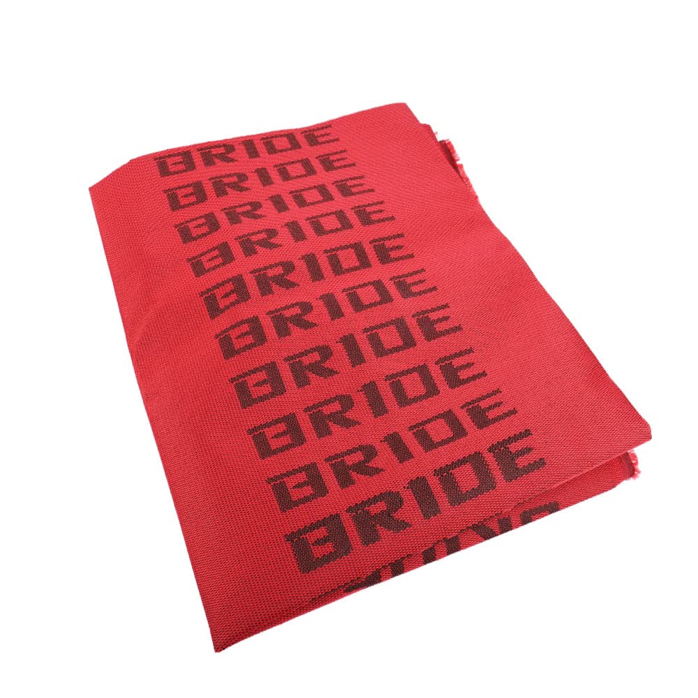 Full Red Jdm Bride Fabric Cloth For Car Seat Panel | Desertcart INDIA