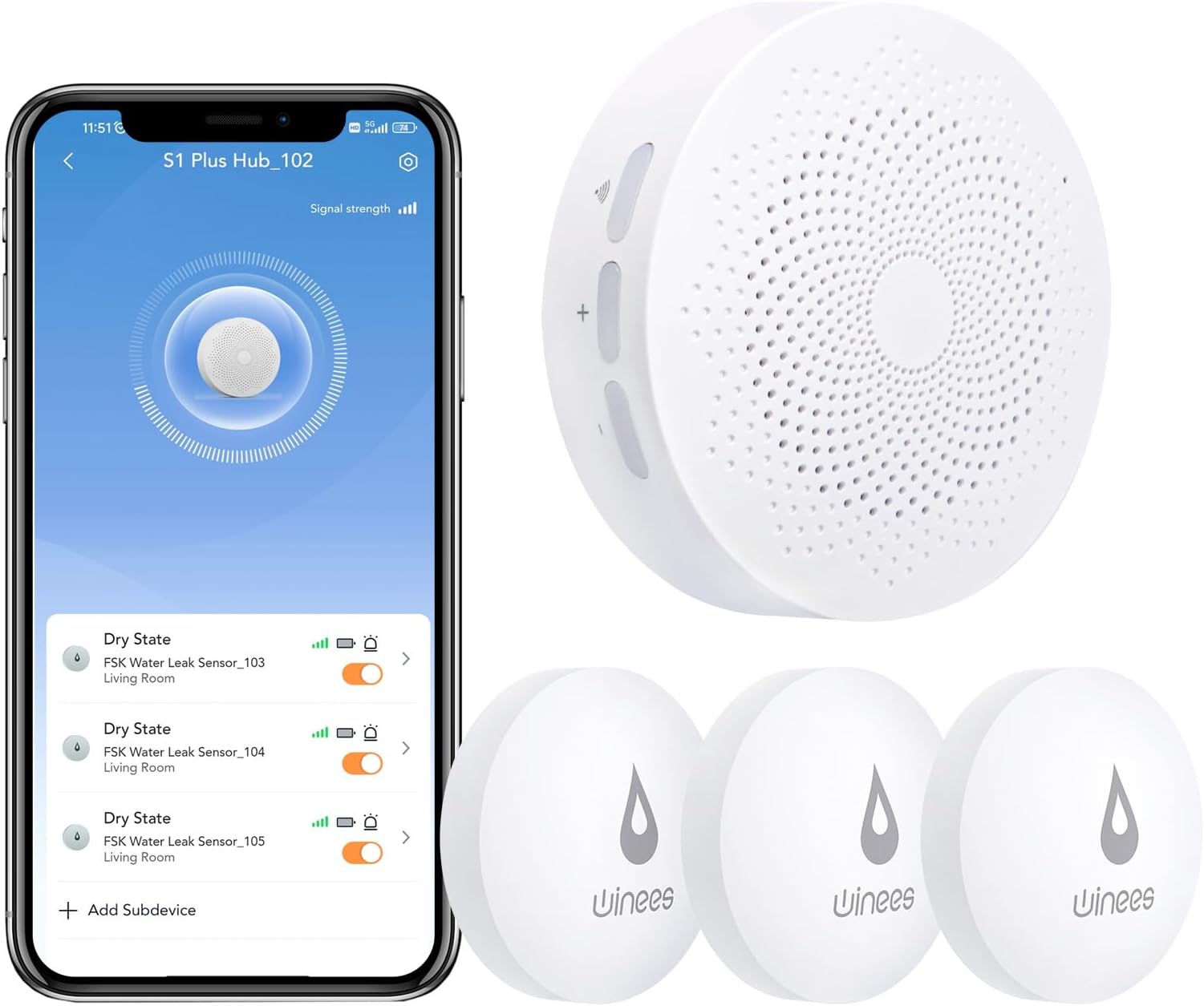 Water and Temperature Alert with Text Message and Email Notifications ...