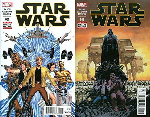 Amazon.com: Star Wars (2015) Issues #1 - #2 - Set of 2 New Marvel Star ...