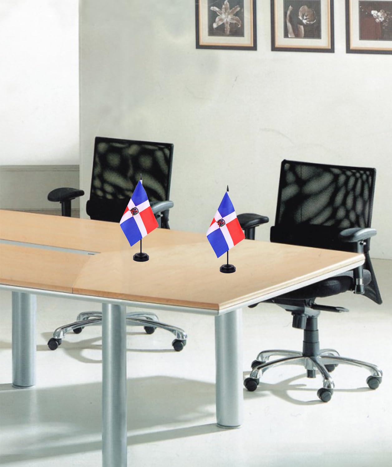 Snapklik.com : ZXvZYT Dominican Flag Banner Dominican Desk Flag Set ...