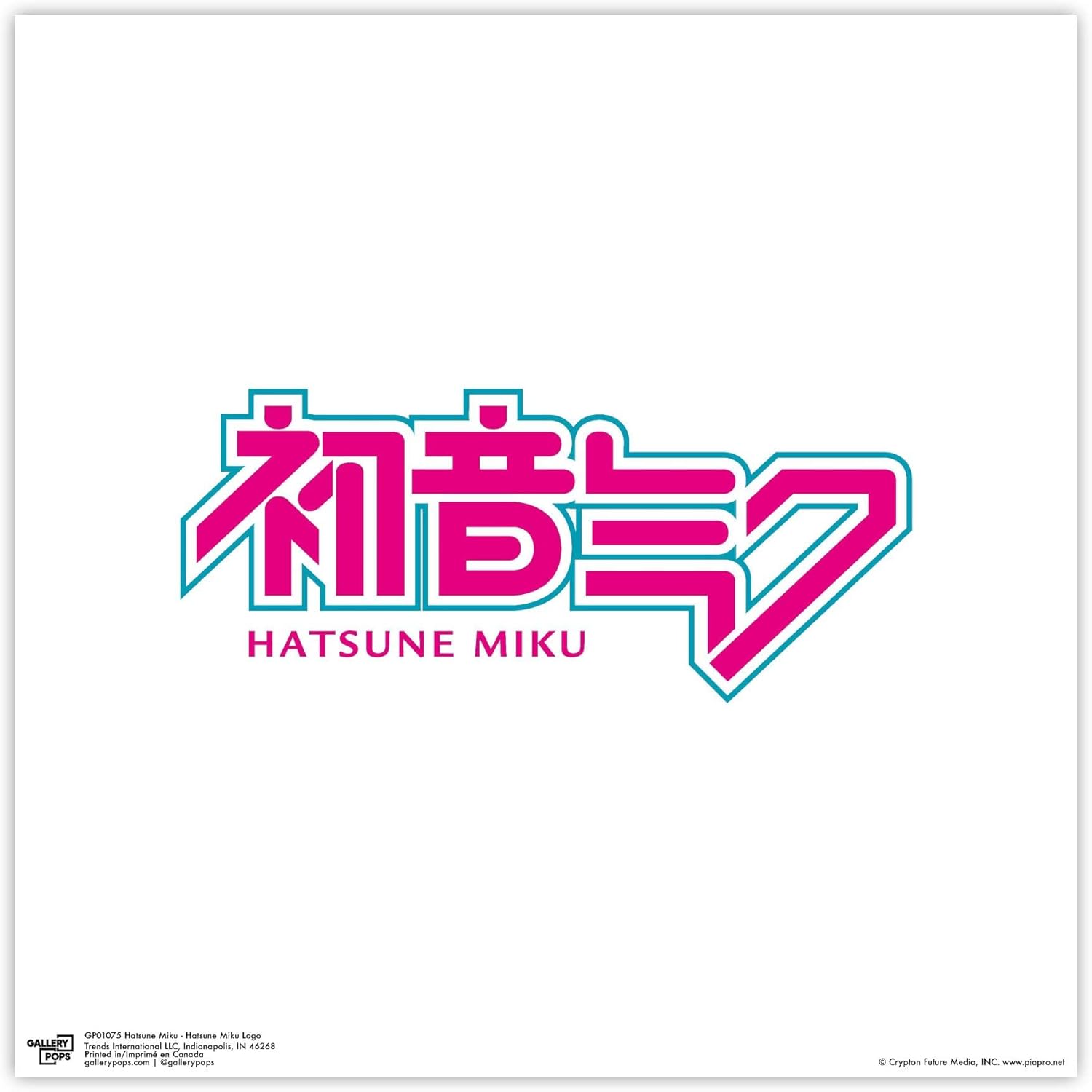 Trends International Gallery Pops Hatsune Miku – Póster de pared con el ...