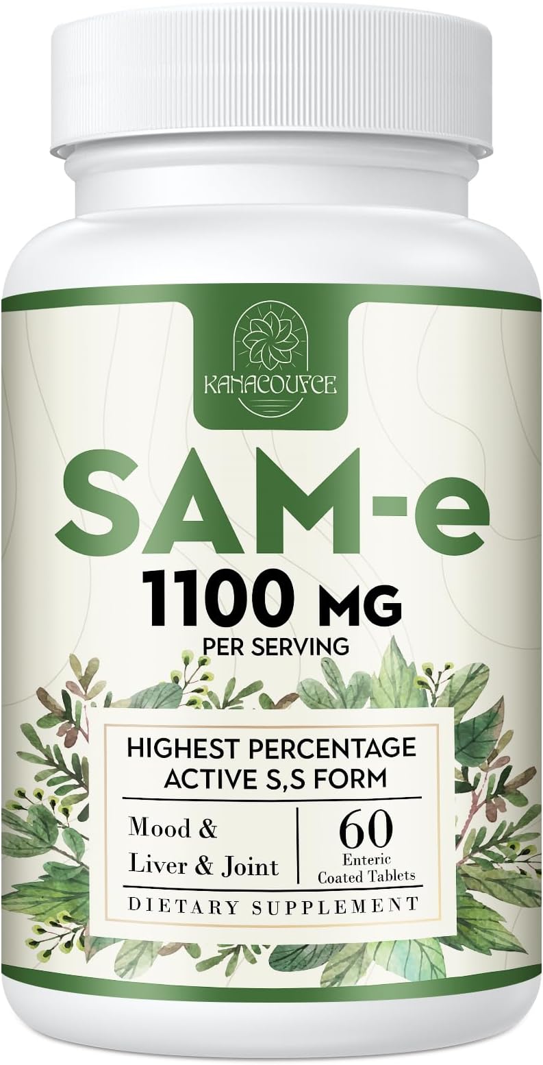 Amazon.com: NASA BEAHAVA Pure SAM-e 1000mg (per Serving) 90Capsules (S ...
