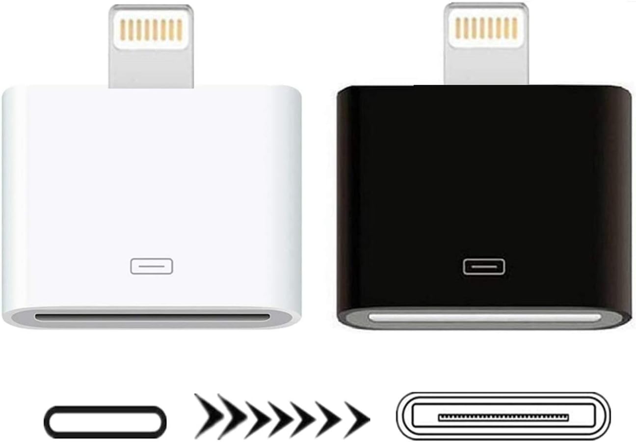 Amazon.com: sharllen [MFi Certified] Lightning 30-Pin Adapter, 2Pack ...