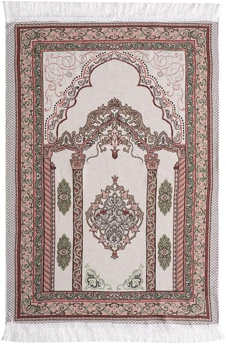 Muslim Prayer Mat, Thick Soft Velvet Muslim Rug, Portable Muslim Prayer ...