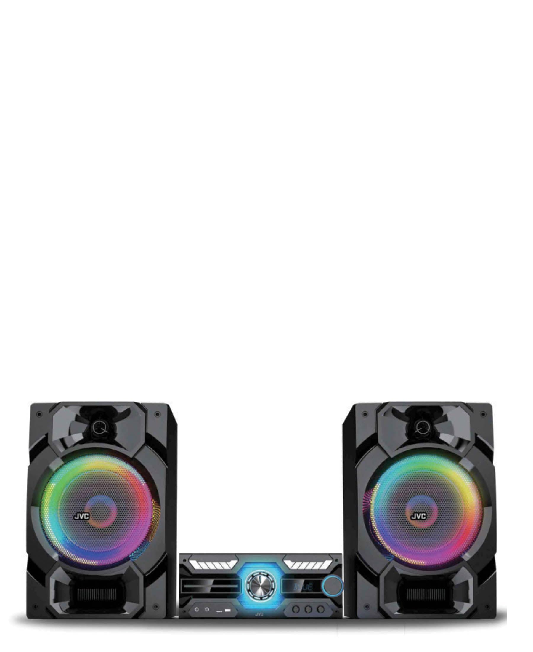 JVC Hi-Fi Compact Stereo System | Bluetooth, USB, SD Card, FM Radio ...