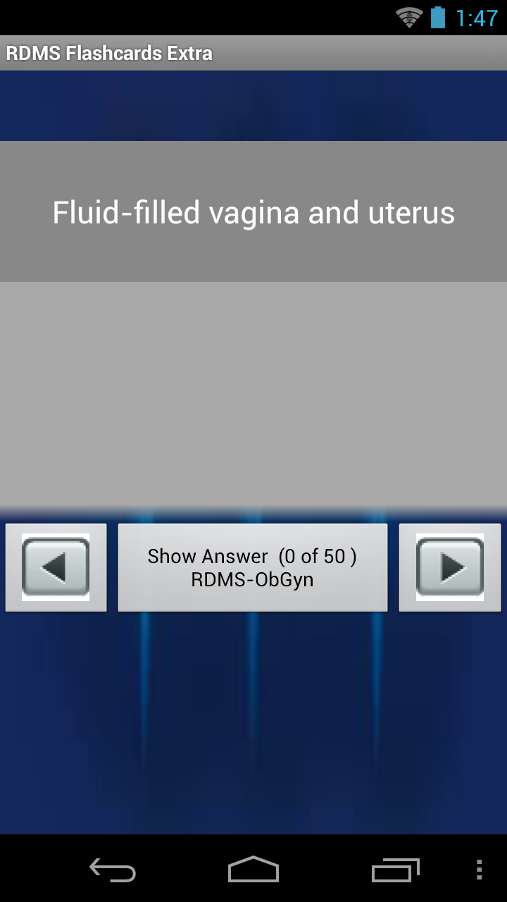 RDMS Flashcards Extra - App on Amazon Appstore
