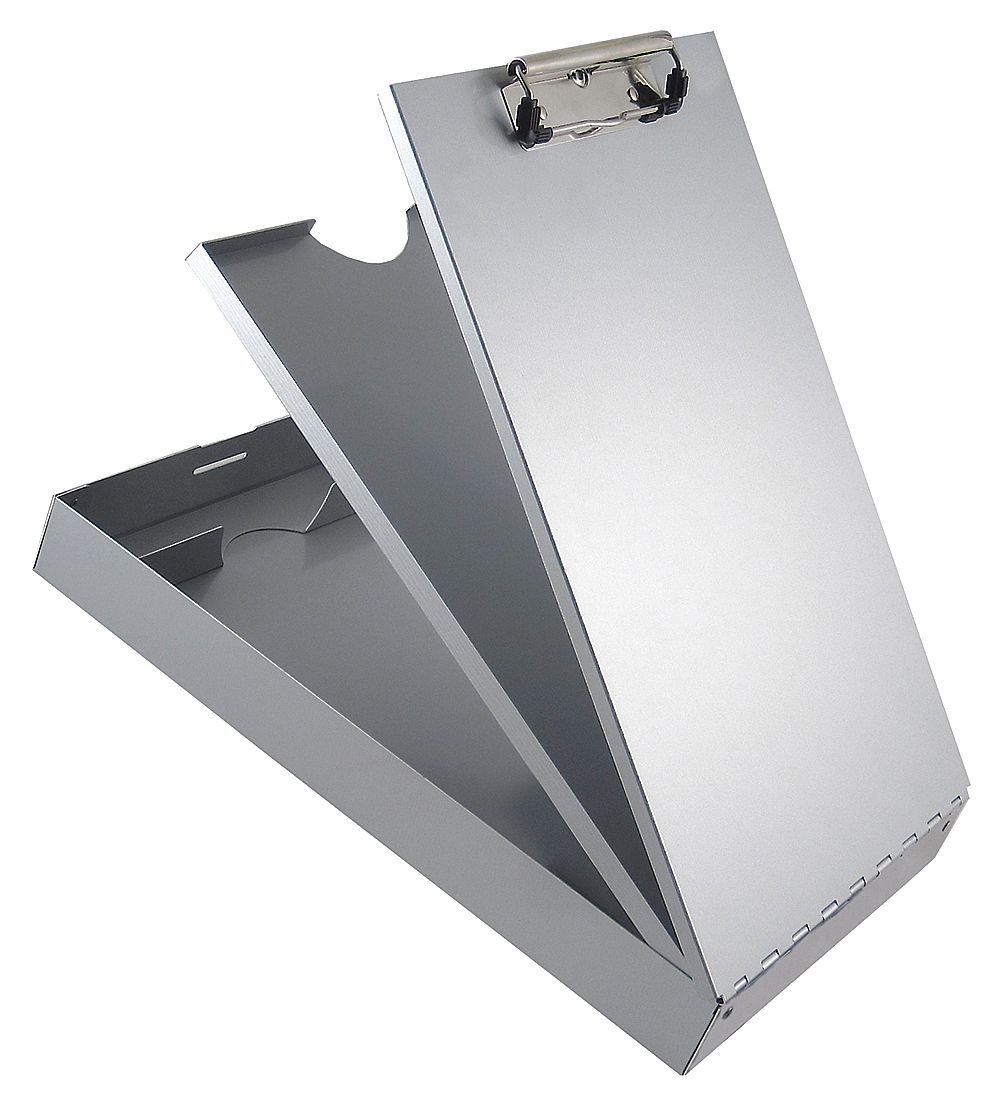 Amazon.com : Saunders Metal Clipboard with Storage - Letter Size Heavy ...