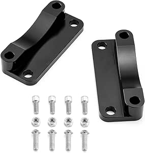 Amazon.com: Wsays Front Fender Riser Relocator 20mm Spacer Bracket Kit ...