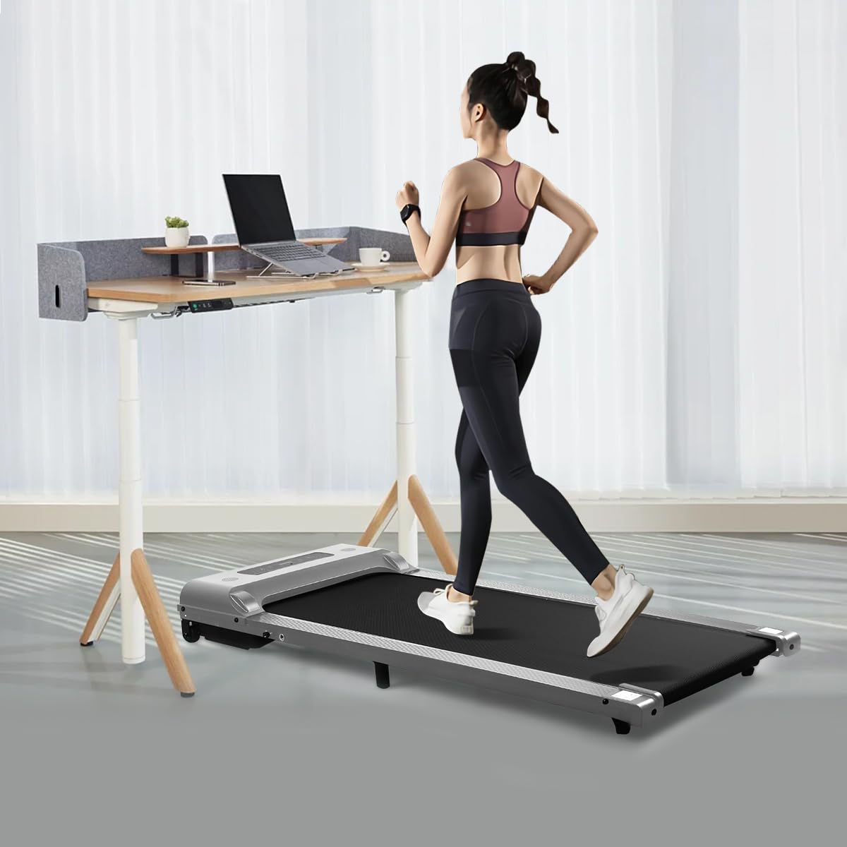 RemixOri Walking Pad Treadmill Under Desk, 3 in 1 Folding Under Desk ...