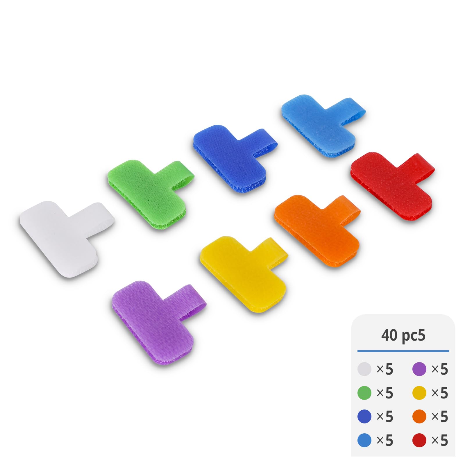 Snapklik.com : 40 PCS Cable Labels, Cable Ties, Cable Write-on Label ...