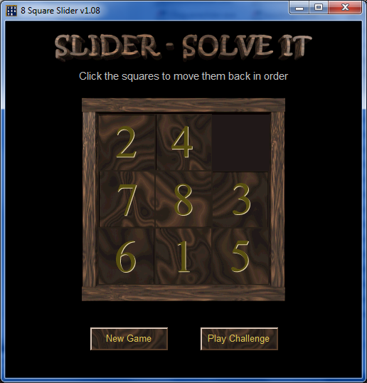 Amazon.com: 8 Square Slider Puzzle [Download] : Video Games