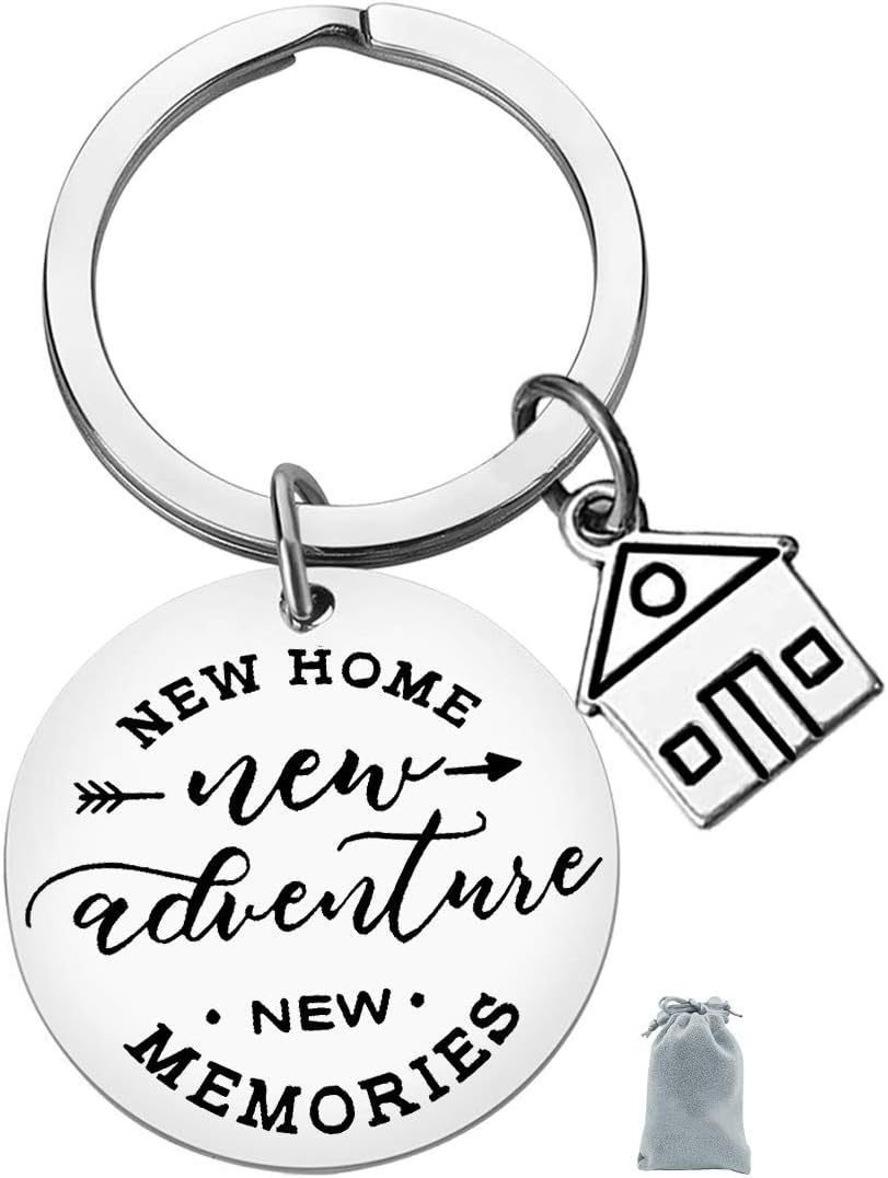 Amazon.com: Vadaka for New Home Keychain New memories Keychain First ...