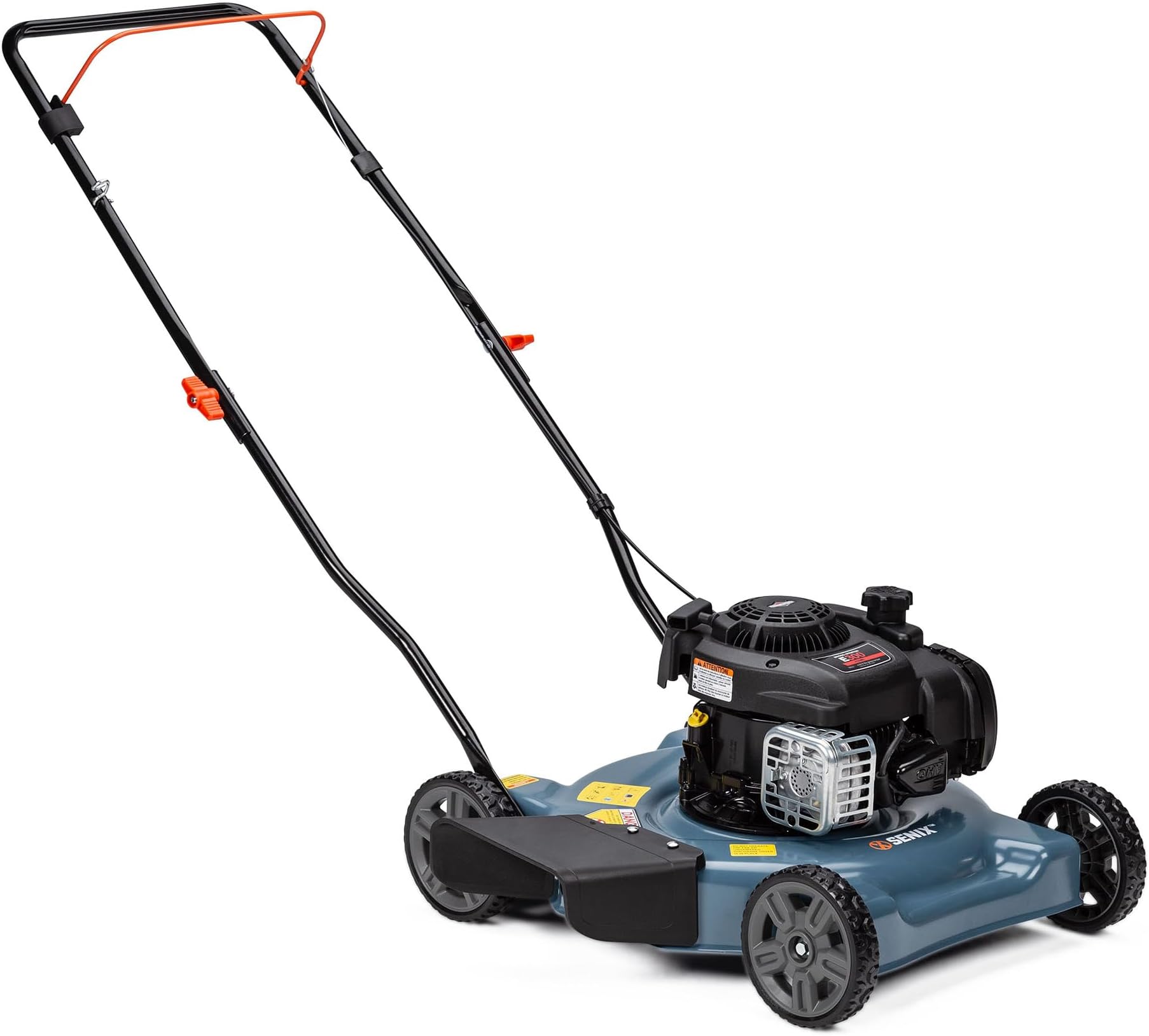 Amazon.com : SENIX LSPG-L2 20-Inch Lawn Mower, Side Discharge, 3 ...