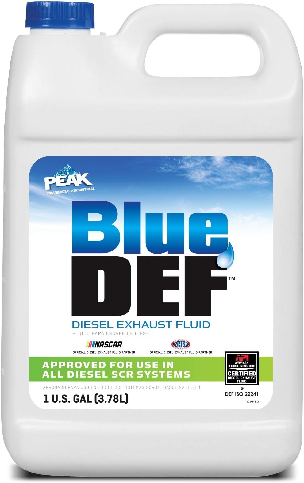 Amazon.com: Blue Def DEF002-4PK Diesel Exhaust Fluid, 2.5 Gallon, 4 ...