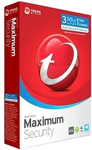 Trend Micro Maximum Security | 2019 | 3 PC | 1 año de suscripción ...