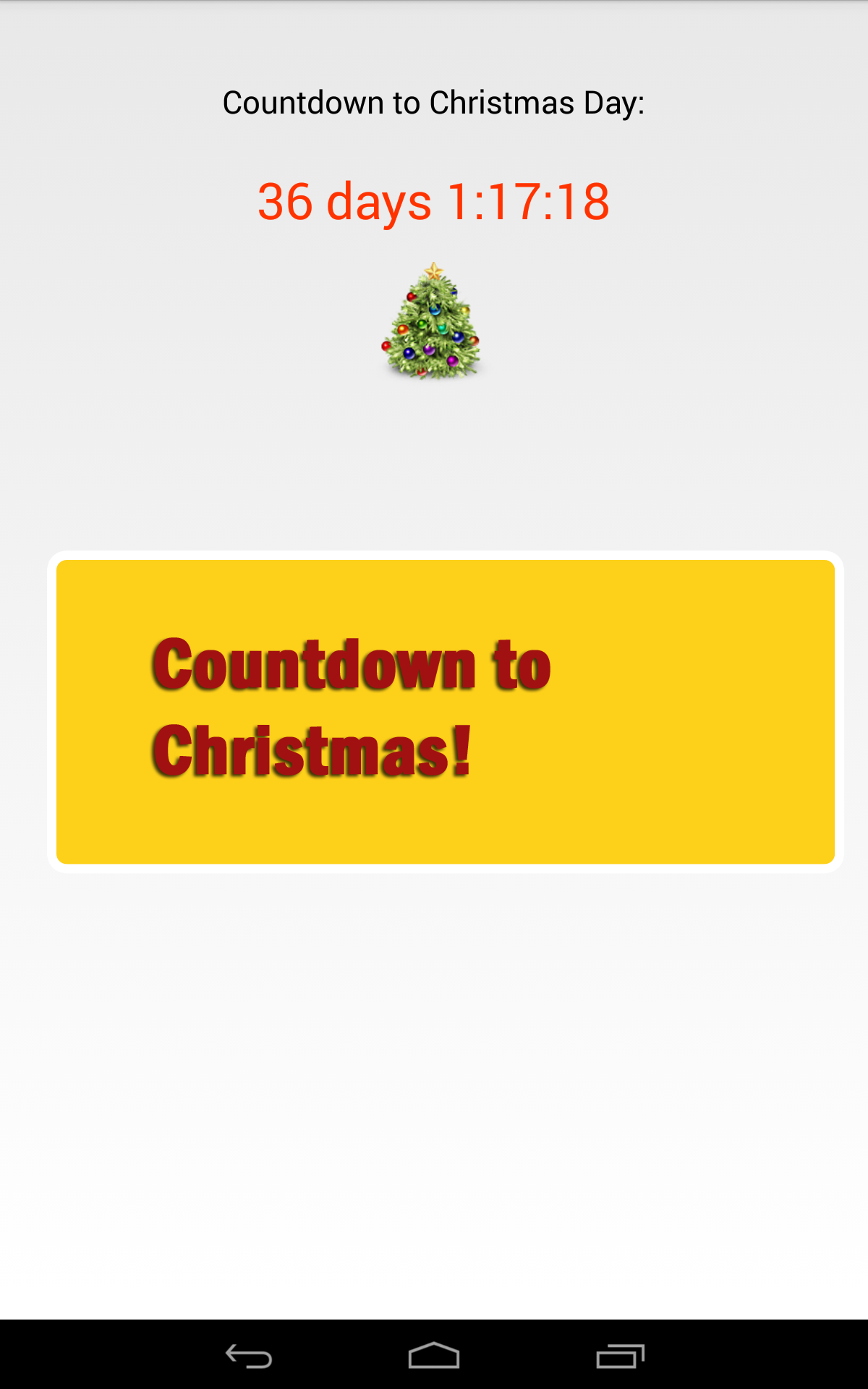 Christmas Calendar 2013 (Advent) - App on Amazon Appstore