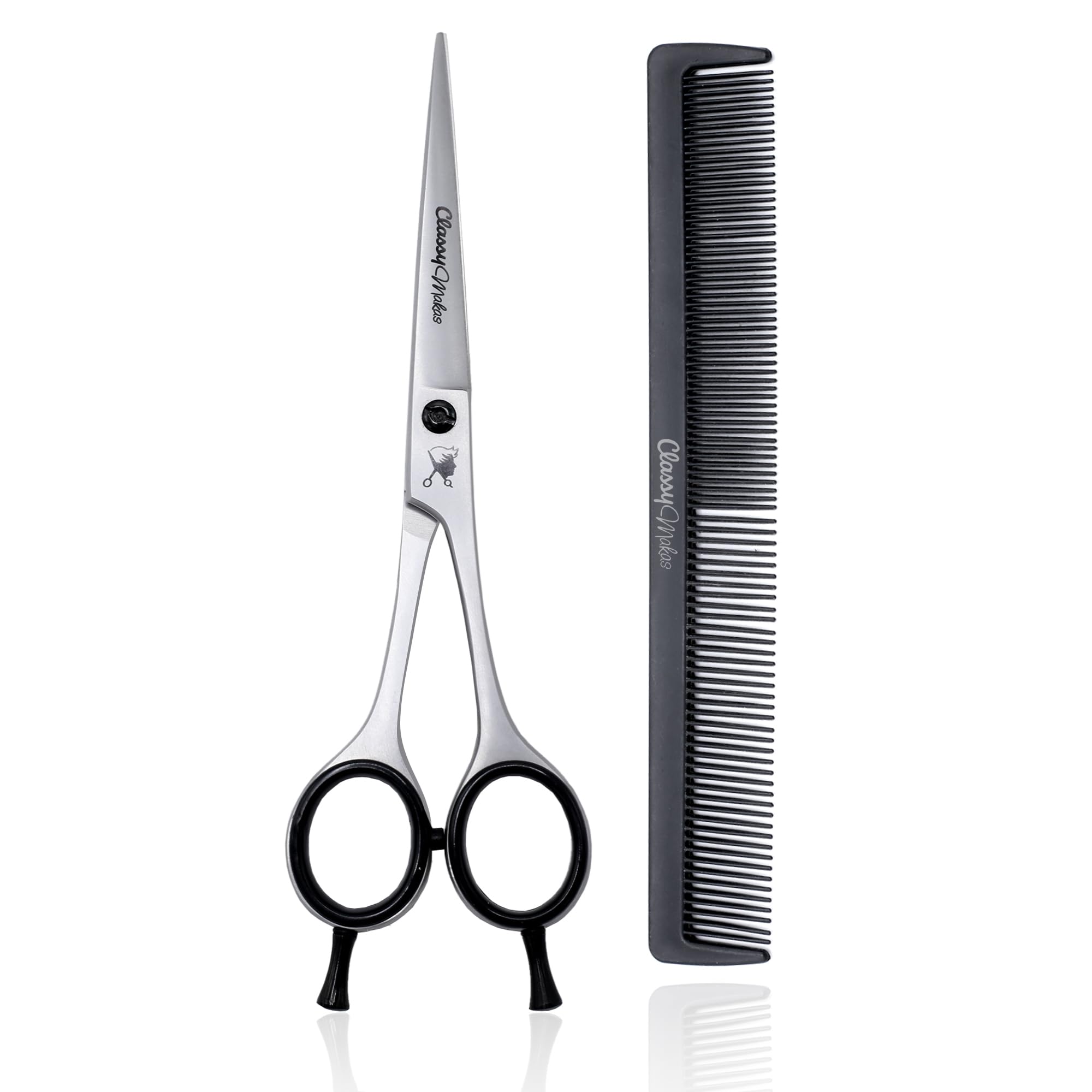 Amazon.com: Classy M Hair Cutting Scissors Professional - Left & Right ...