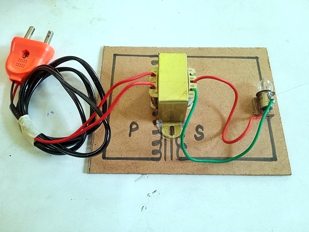 Step Down Transformer School Science Project Physics Working Model for ...