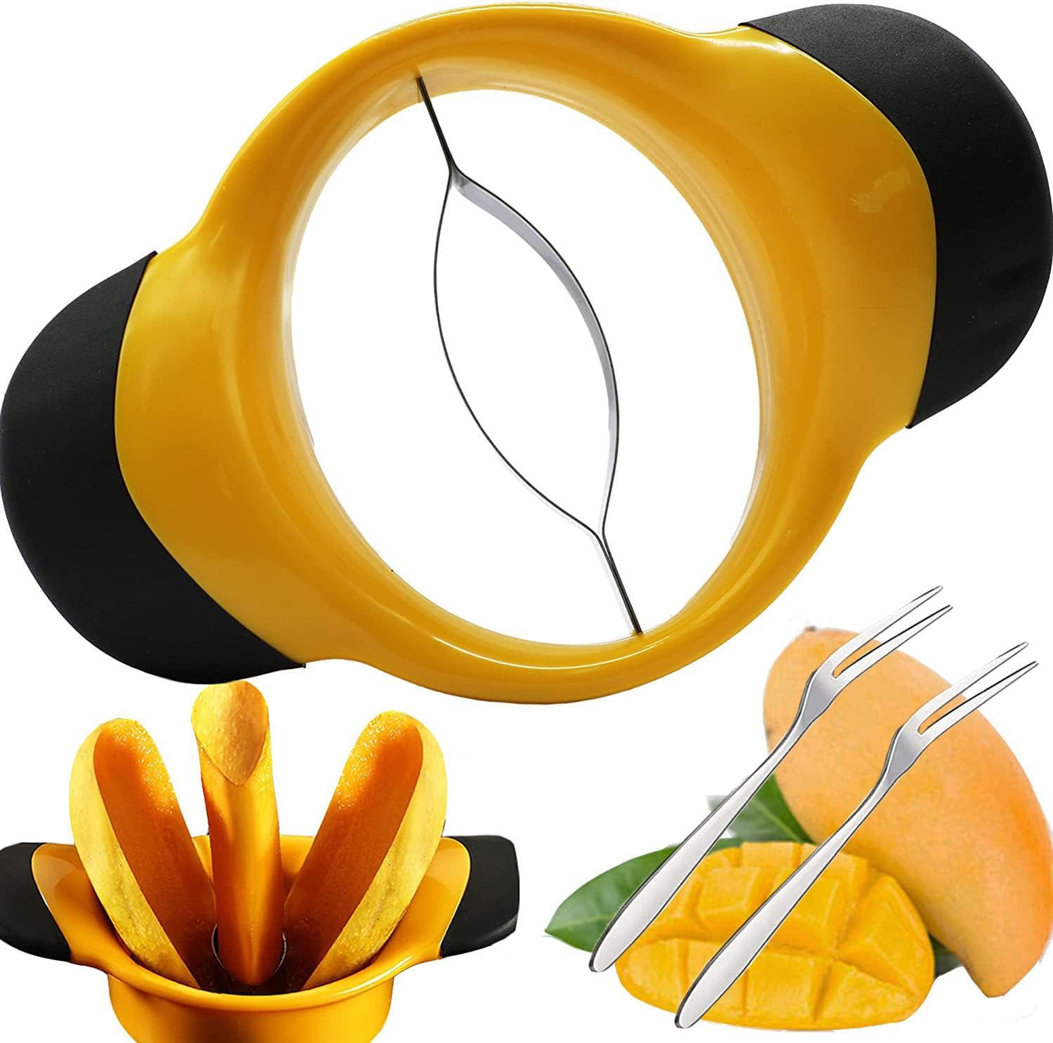 Amazon.com: Amco 2-in-1 Mango Tool: Slicers: Home & Kitchen