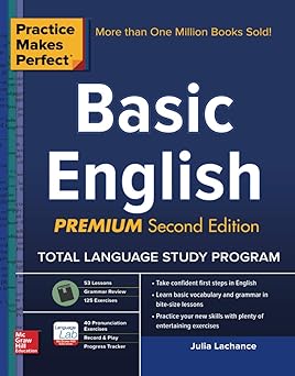 Amazon.com: Practice Makes Perfect Basic English, Second Edition ...