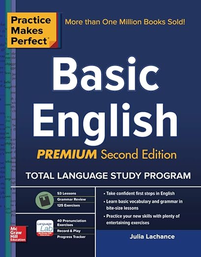 Amazon.com: Practice Makes Perfect Basic English, Second Edition ...
