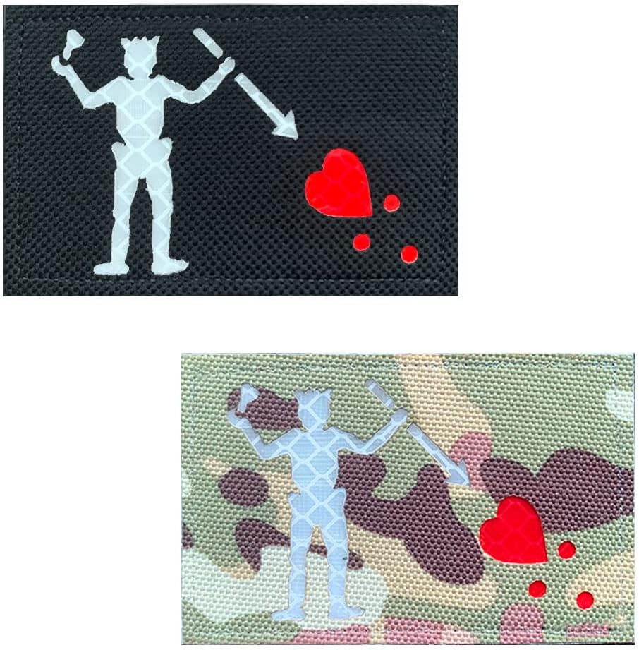 Amazon.com: Antrix 2 Pack IR Infrared Reflective Black Pirate Edward ...