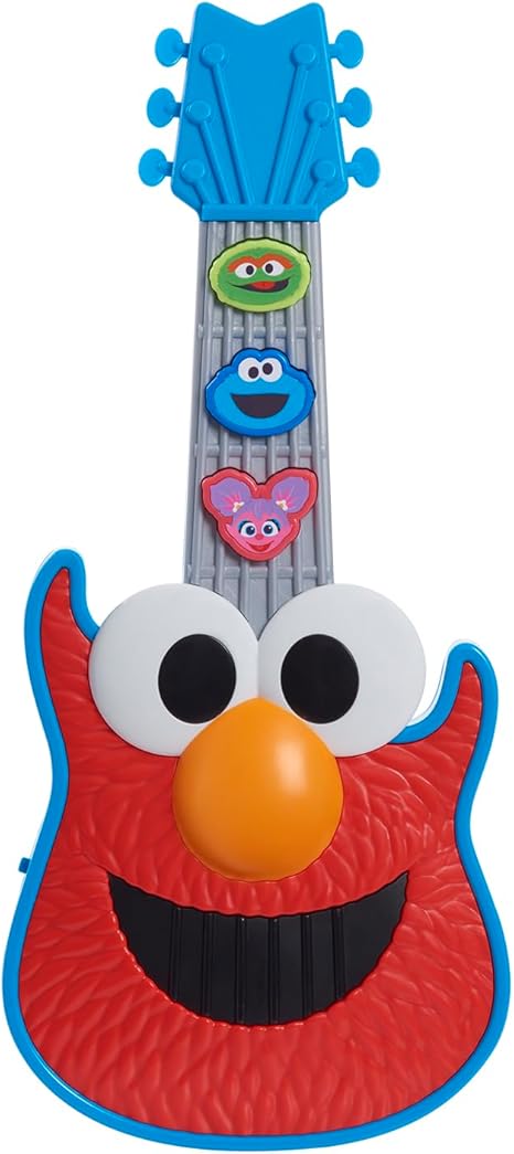 Sesame Street Rock with Elmo Guitar, Kids Toys for Ages 2 Up, Gifts and ...