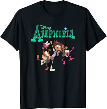 Amazon.co.jp: Disney Channel Amphibia T-Shirt : ファッション