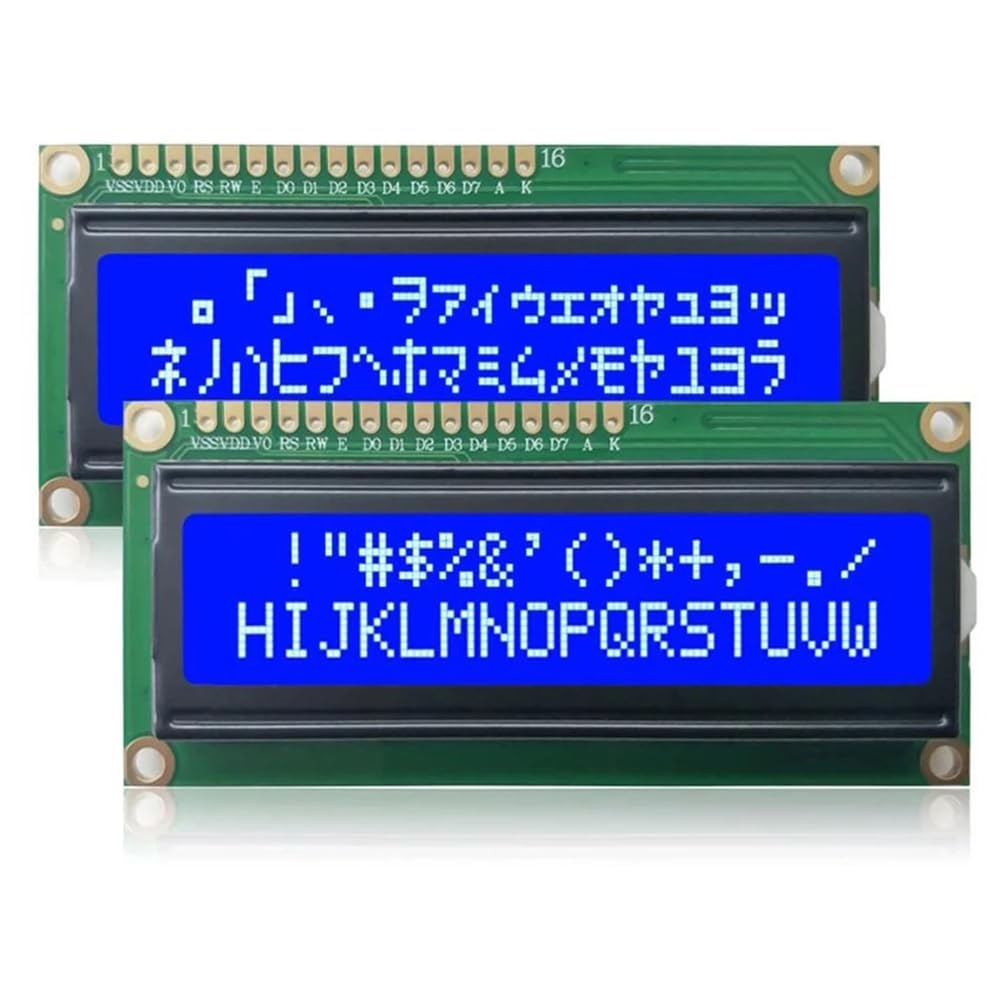 LCD1602 1602 Module Blue/Green Screen IIC/I2C 16x2 Character LCD ...
