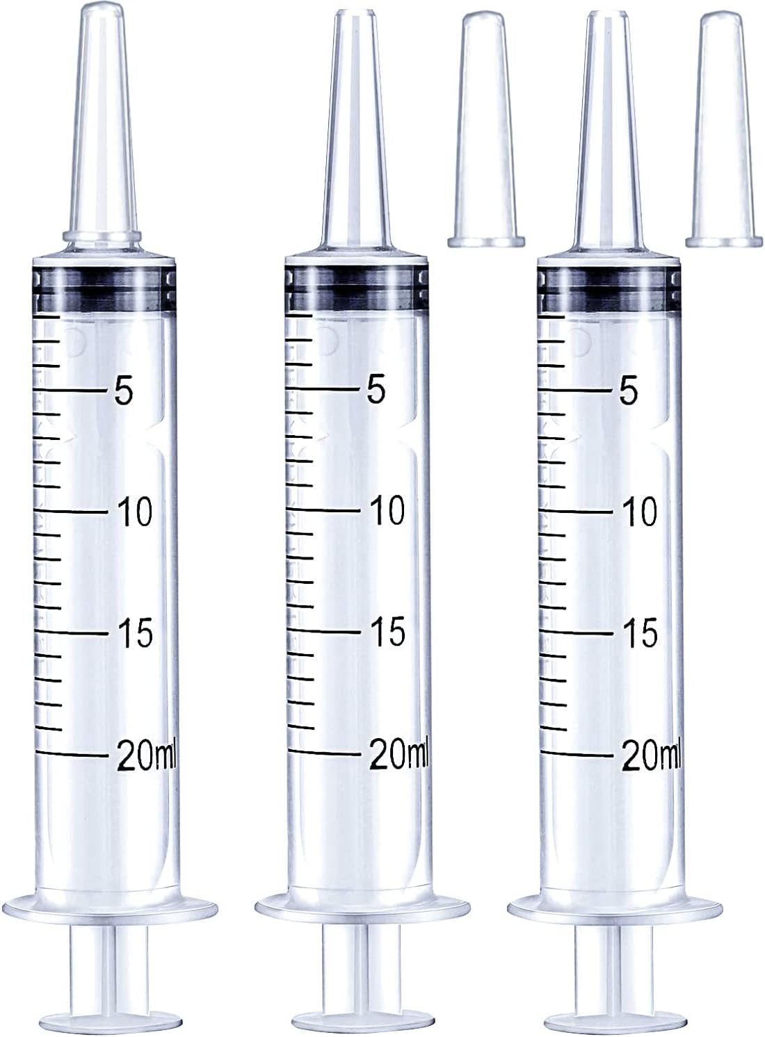 Amazon.com: 10ml Oral Syringe With Cap (100 Pack) | Oral Dispenser ...