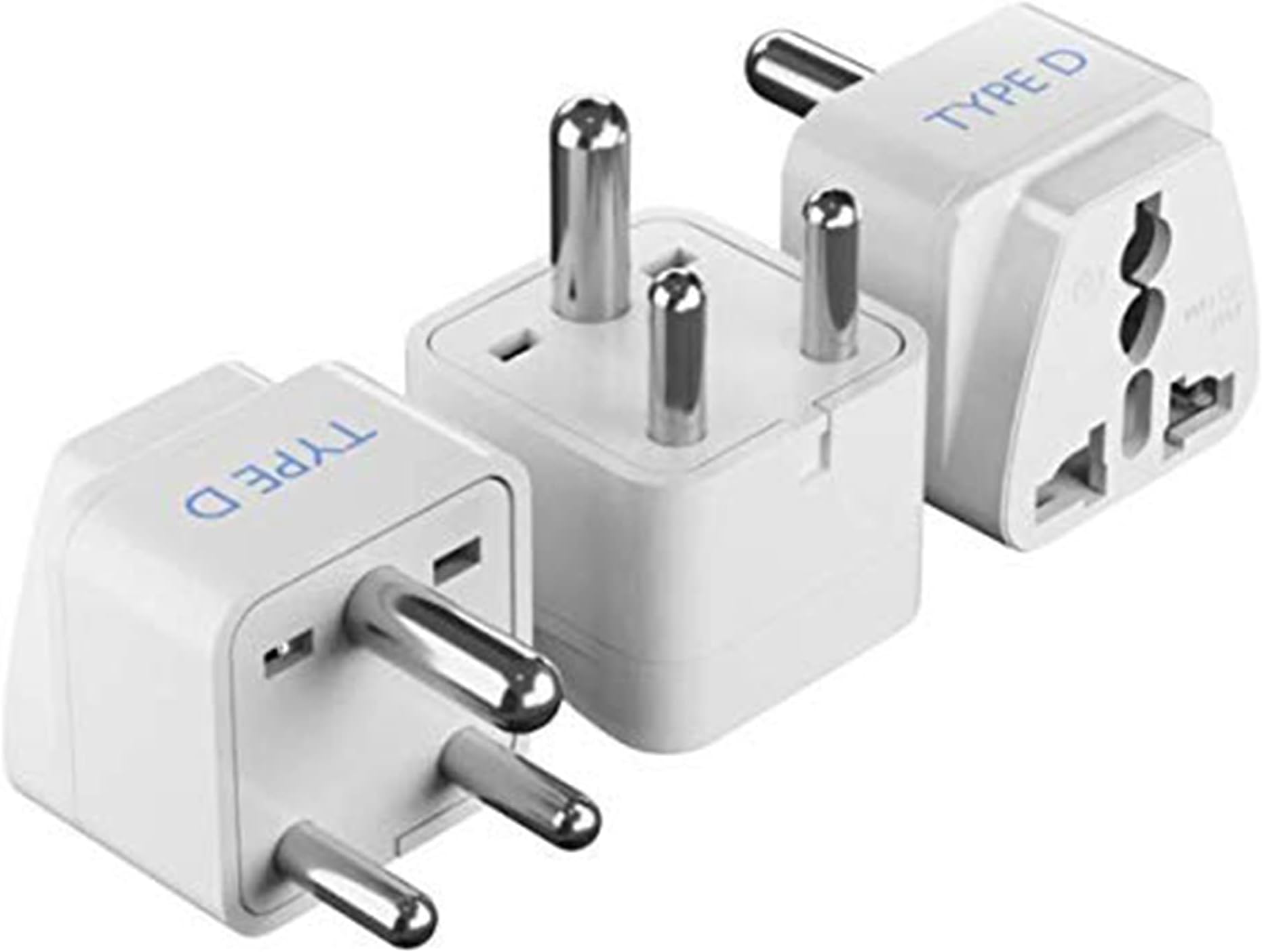 Ceptics Canada to India, Pakistan, Nepal Travel Adapter (Type D) - 3 ...