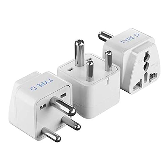 Ceptics USA to India Converter Plug, World (USA, UK, China & More) UK ...