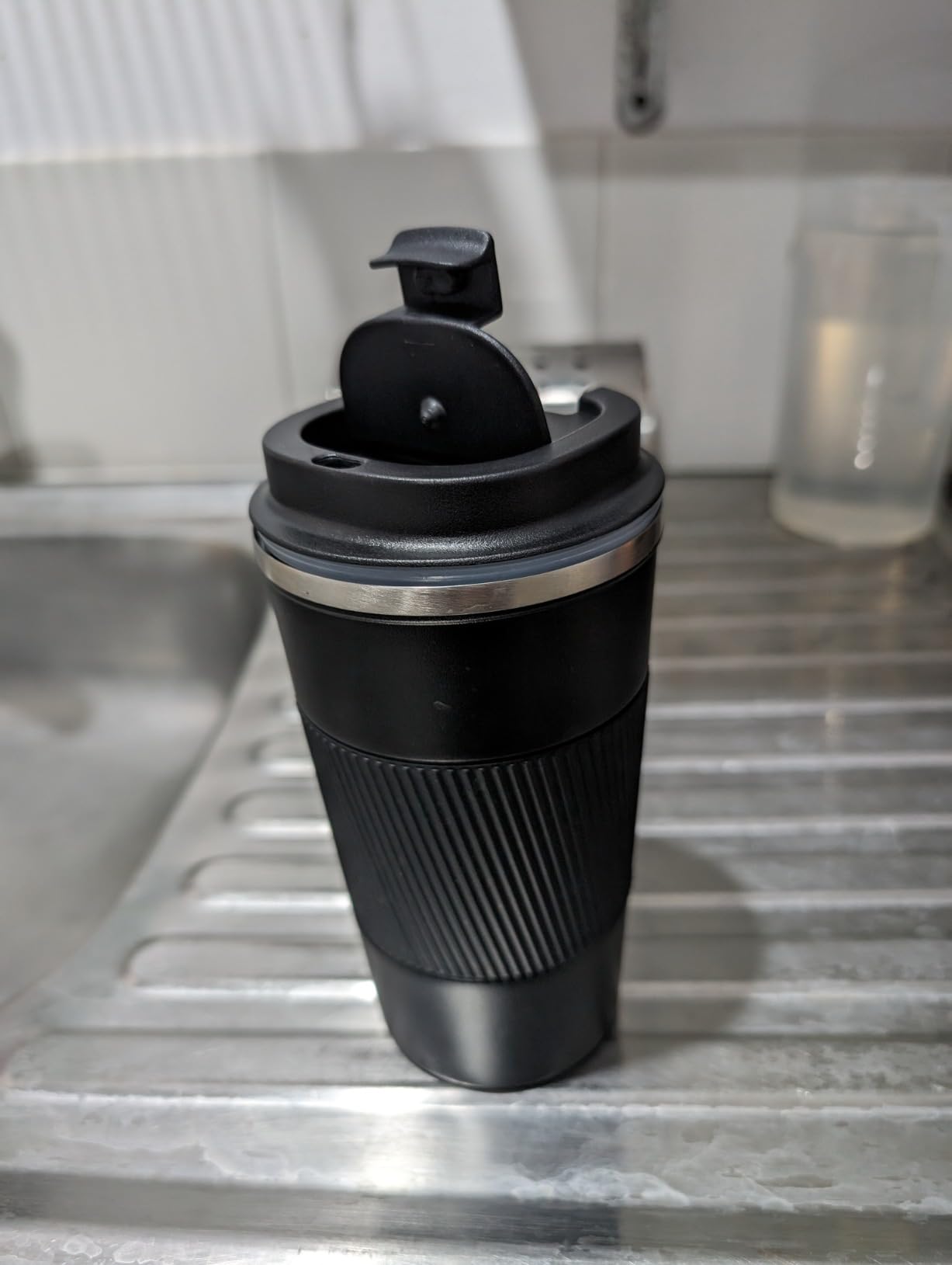 Vacuum Travel Mug,Insulated Coffee Mug Spill Proof Stainless Steel ...