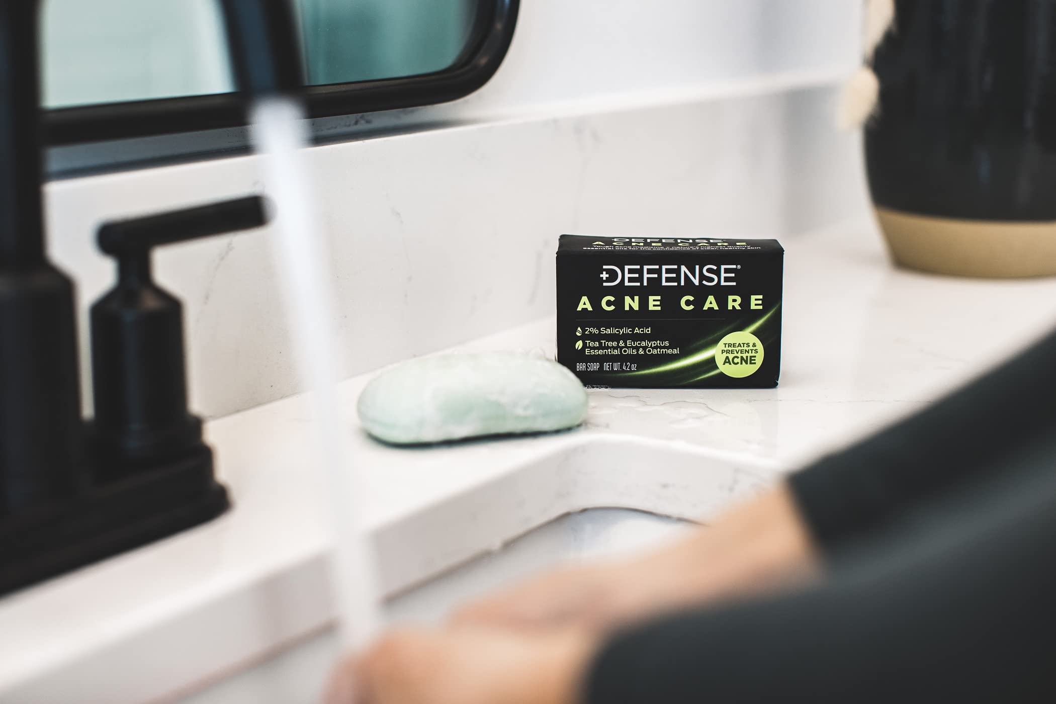 Snapklik.com : Defense Acne Care Bar Soap 4.2oz Contains 2% Salicylic ...